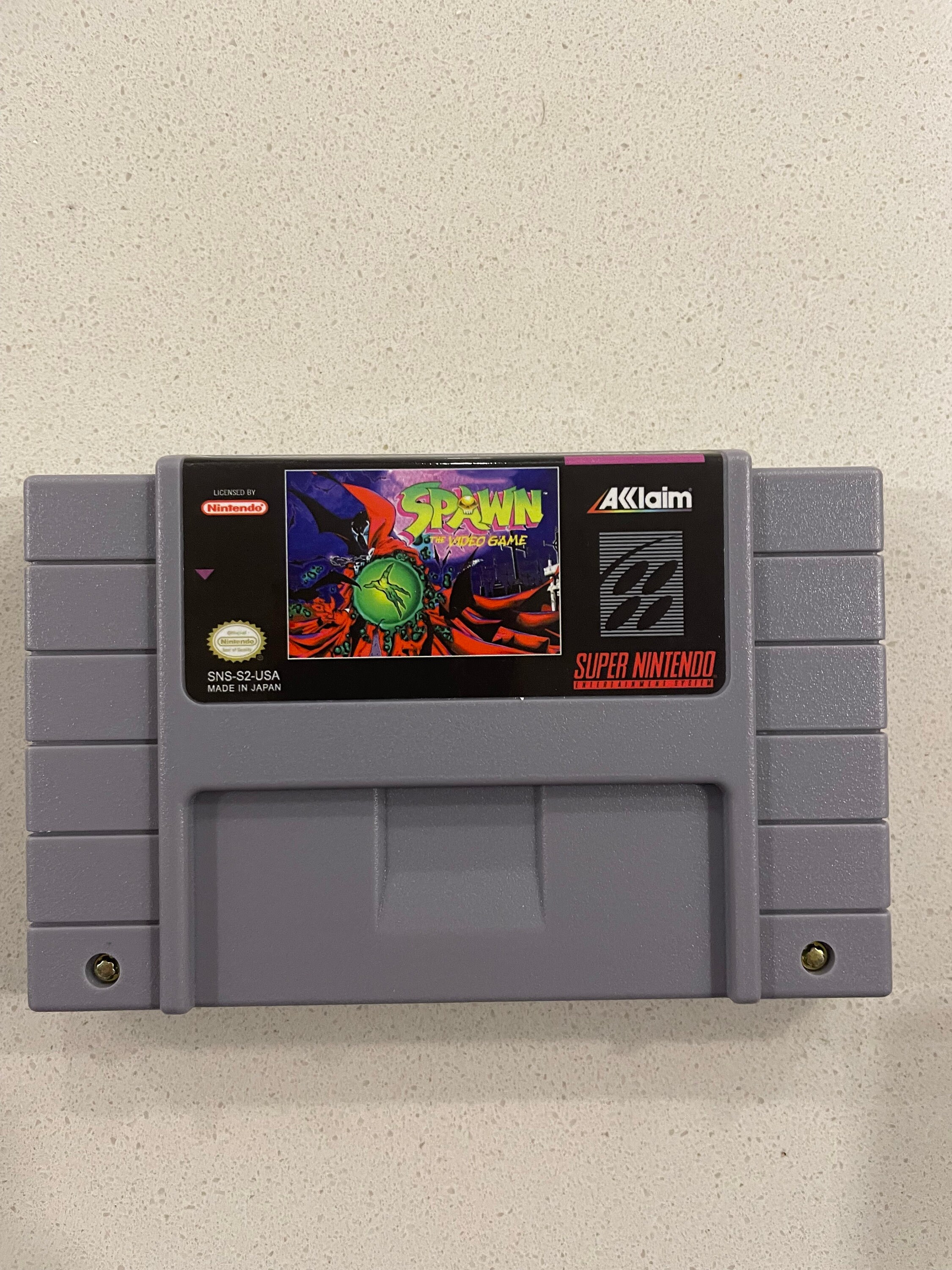 Spawn the Video Game Super Nintendo SNES Video Game - Etsy