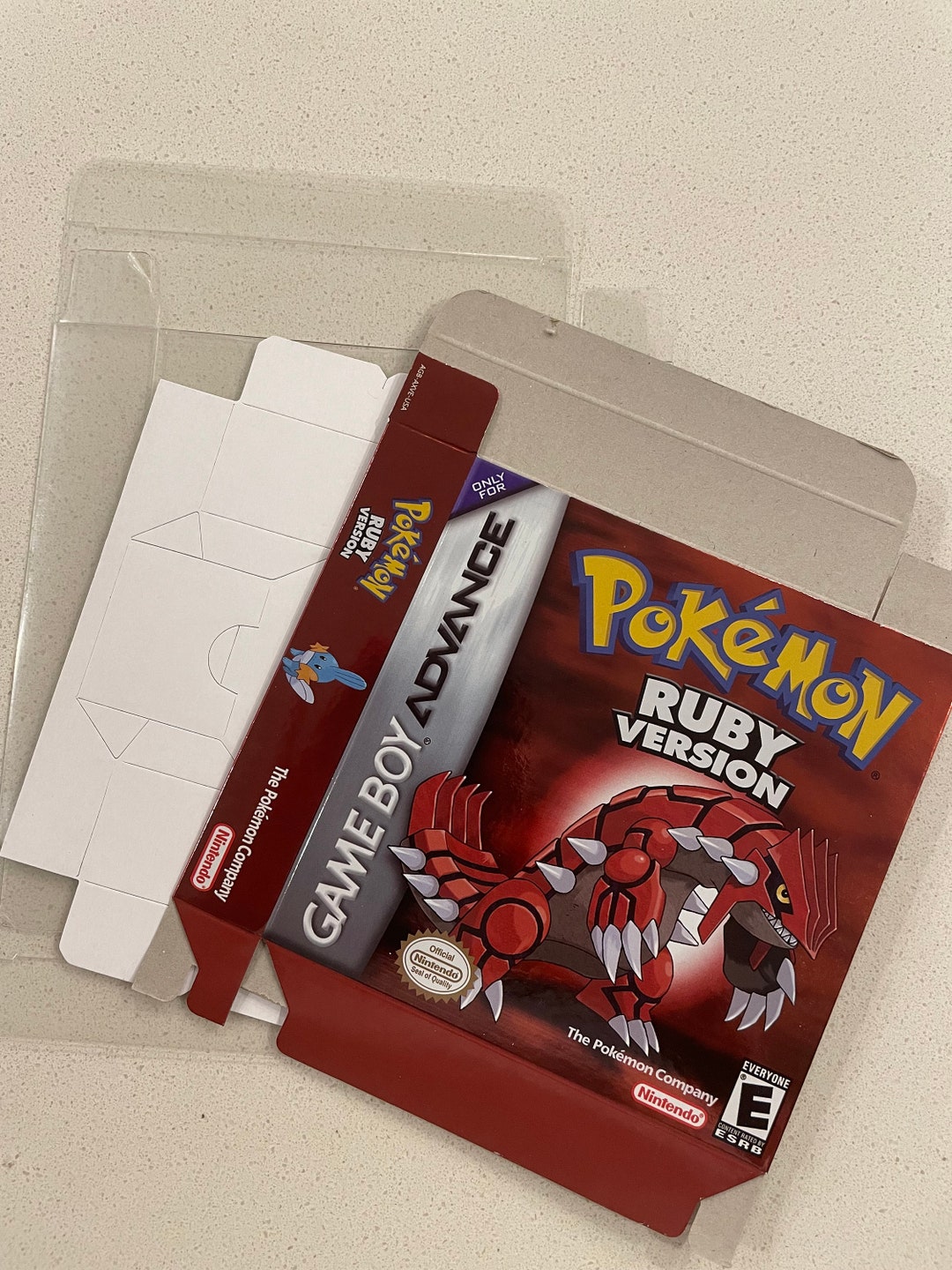 Pokemon Ruby NINTENDO Game Boy Advance GBA Box Only - Etsy