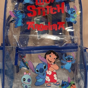 Clear Custom Backpack - Etsy