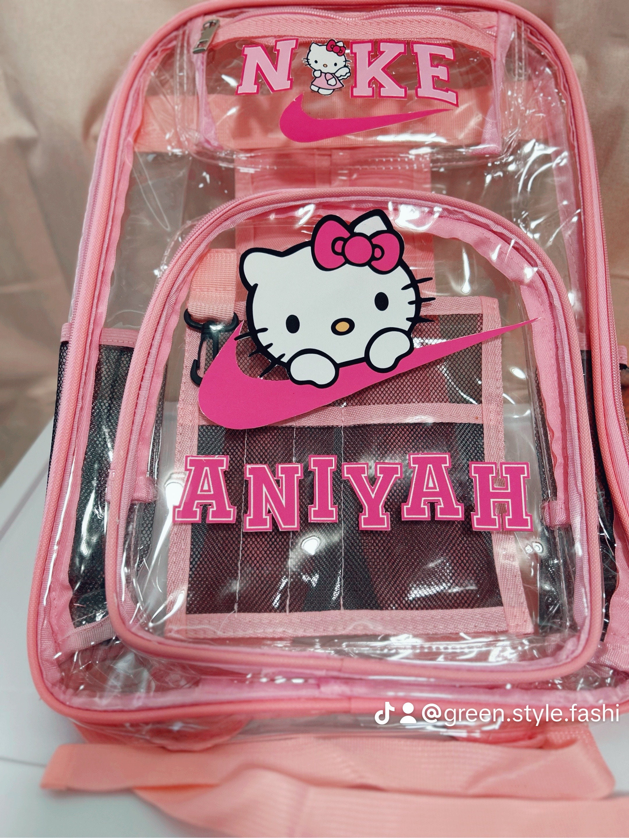 Custom Clear Character Backpack - Etsy