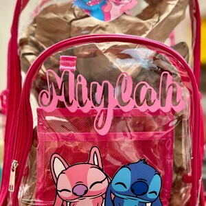 Clear, Custom-made, Personalized Backpacks - Etsy