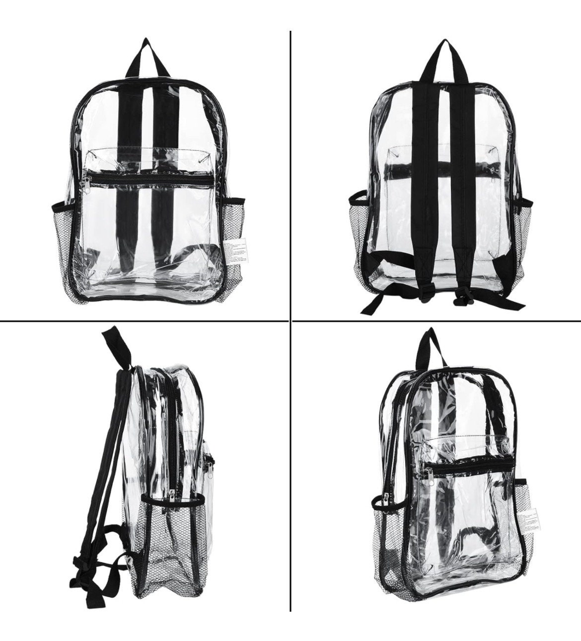 Custom Clear Backpack - Etsy
