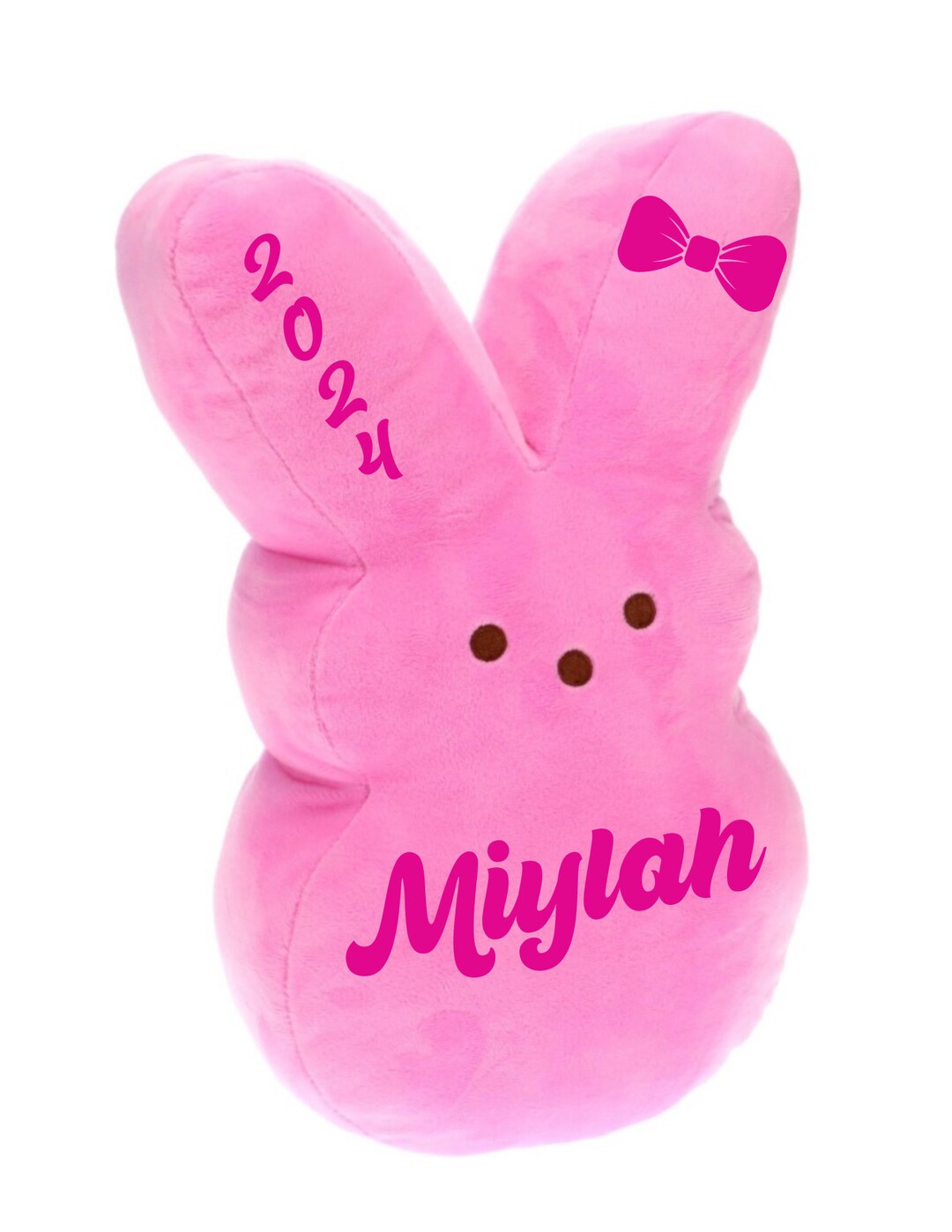Personalized Jumbo Plush Easter Bunny Peep - Etsy