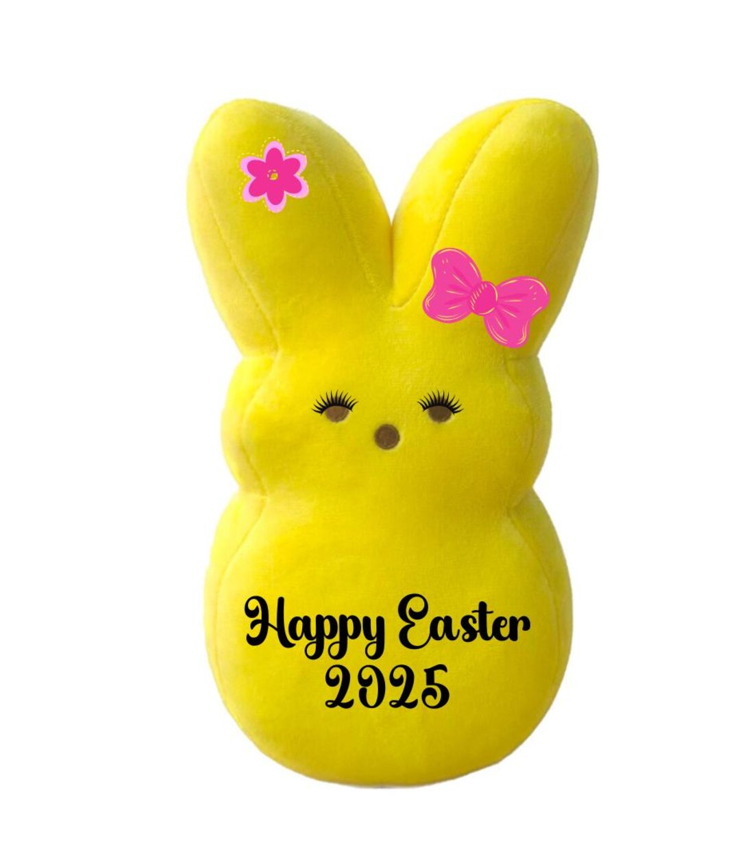 Personalized Plush Easter Bunny Peep - Etsy