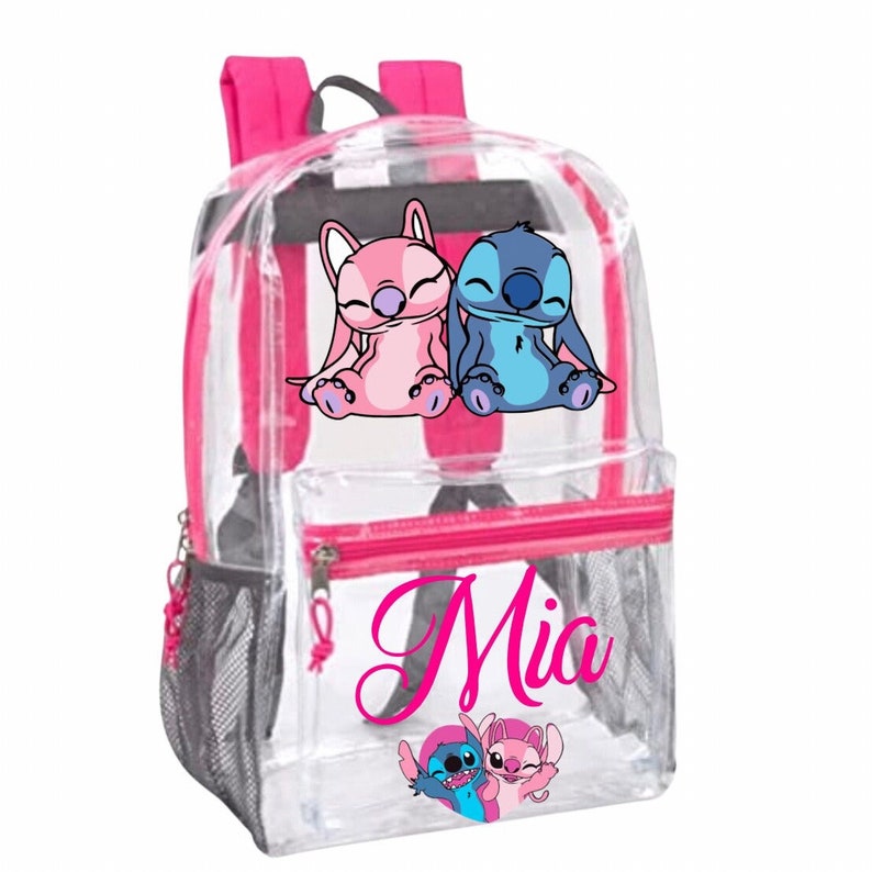 Clear, Custom-made, Personalized Backpacks - Etsy
