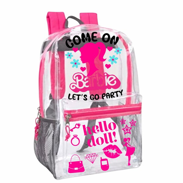 Barbie Backpack - Etsy