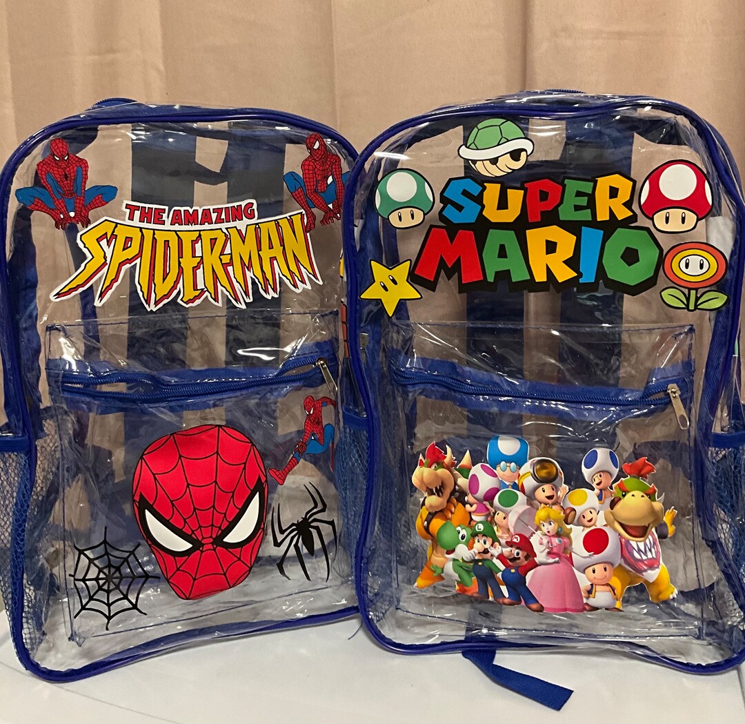 Custom Clear Backpack - Etsy