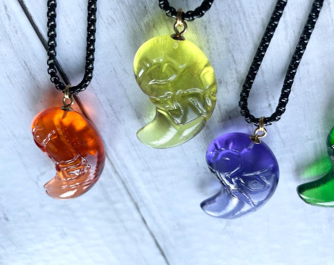 The Legend of Zelda TOTK Secret Time Stone Necklace - Etsy