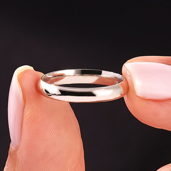 3mm Wedding Band - Etsy