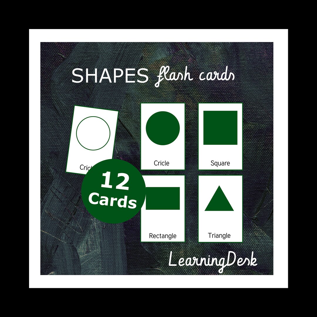 Preschool Shape Matching Activity, Montessori Digital Printable Shapes ...