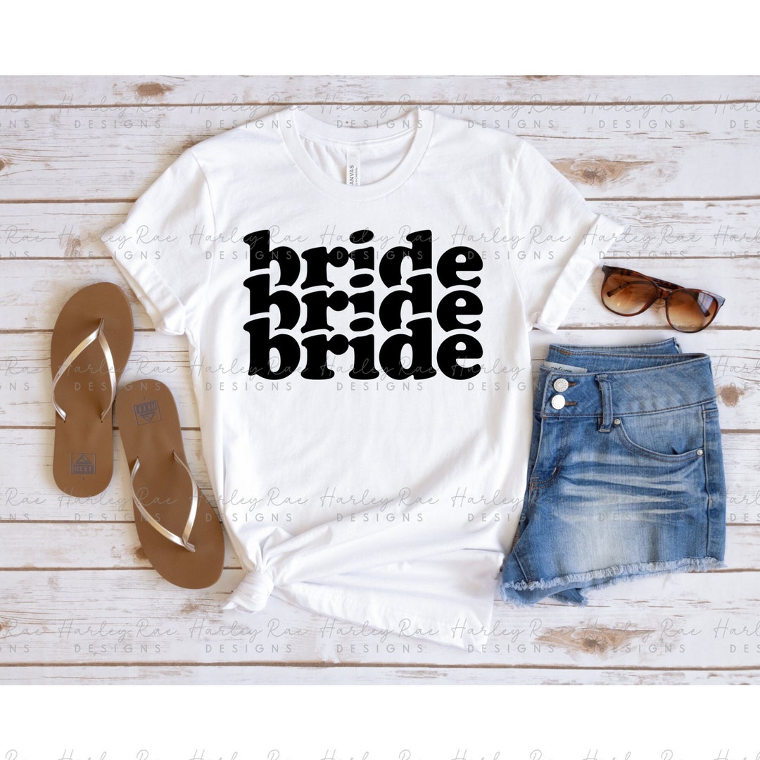 Bride Stacked SVG PNG - Bride Svg Png Designs - Wedding Designs Svg Png ...