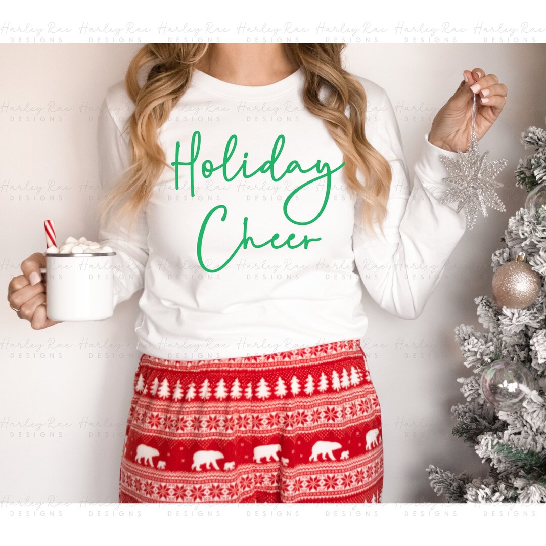 Holiday Cheer SVG PNG Christmas Svg Png Designs Script Holiday Design ...