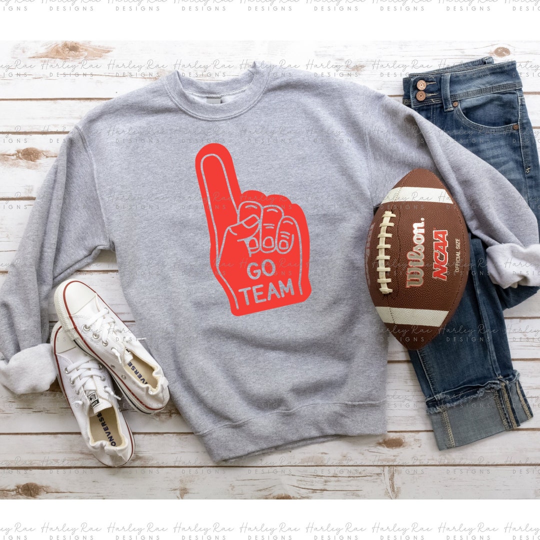 Fan Foam Finger SVG PNG - Football Svg Png Designs - Foam Finger Design ...