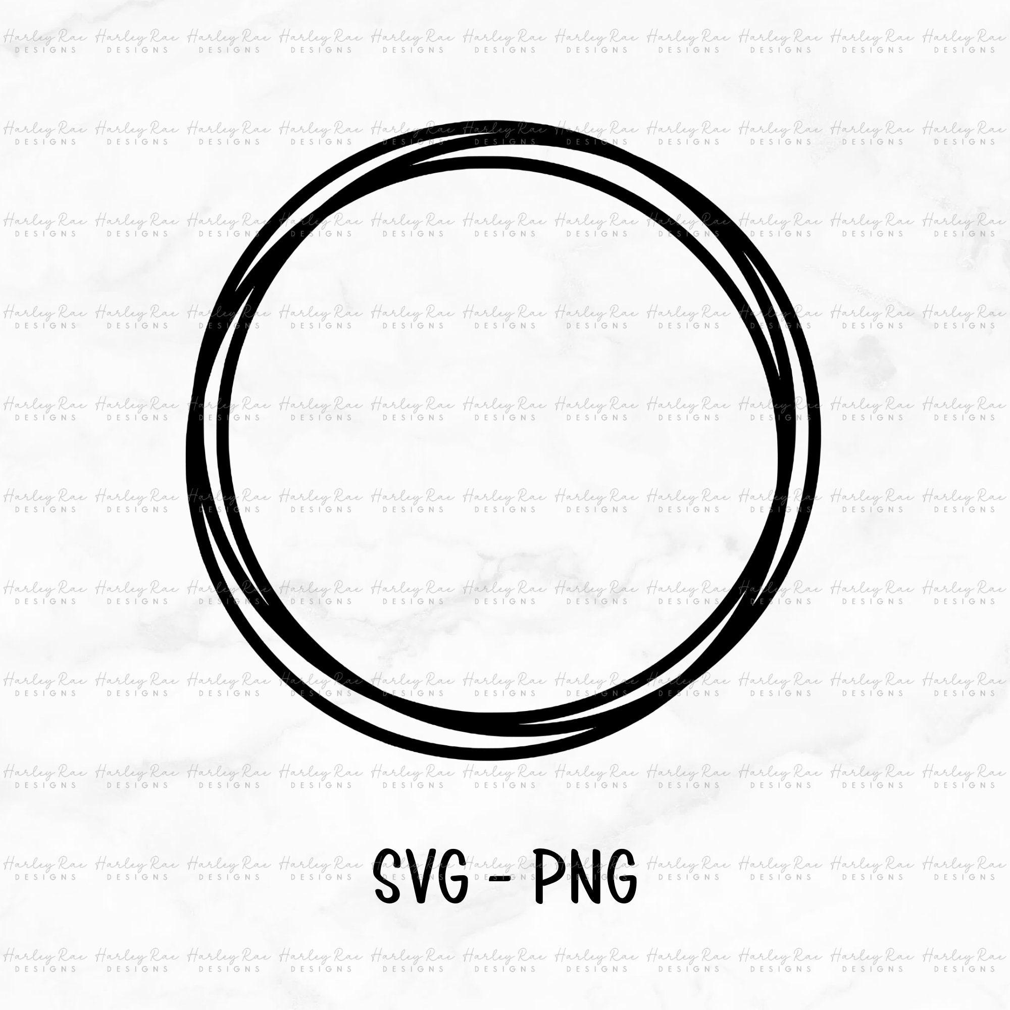 Circle Border SVG PNG - Abstract Svg Png Designs - Minimalist Design ...