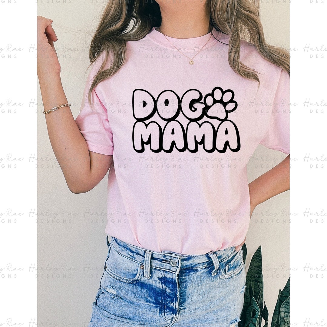 Dog Mama SVG PNG Dog Paw Svg Png Designs Dog Mama Svg Png Cute Cut ...