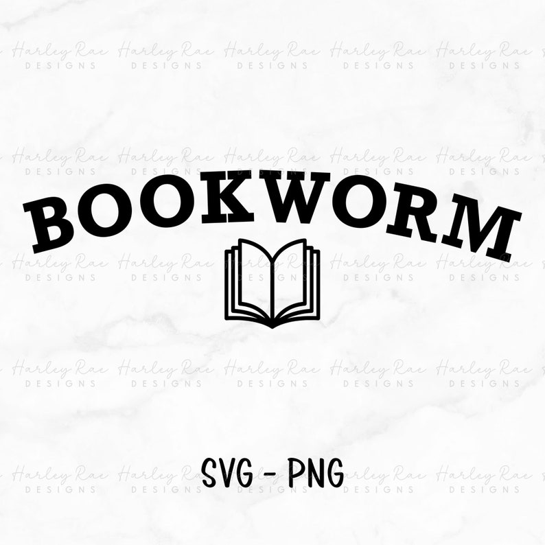 Bookworm SVG PNG Book Lovers Svg Png Designs Readers Designs Svg Png ...