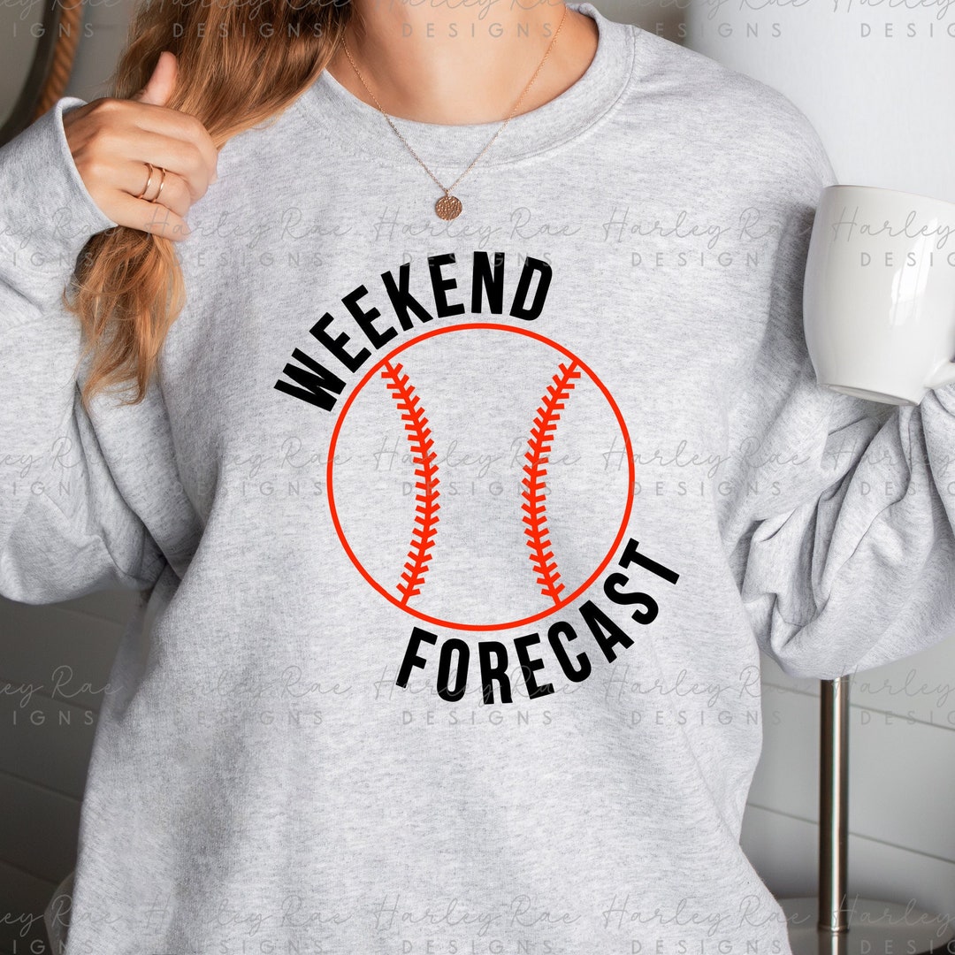 Weekend Forecast SVG PNG - Softball/baseball Svg Png Designs - Ball ...