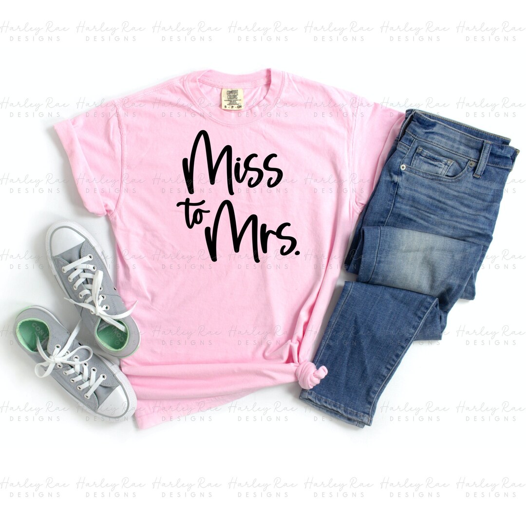 Miss to Mrs. SVG PNG -script Bridal Svg Png Designs - Engaged Designs ...