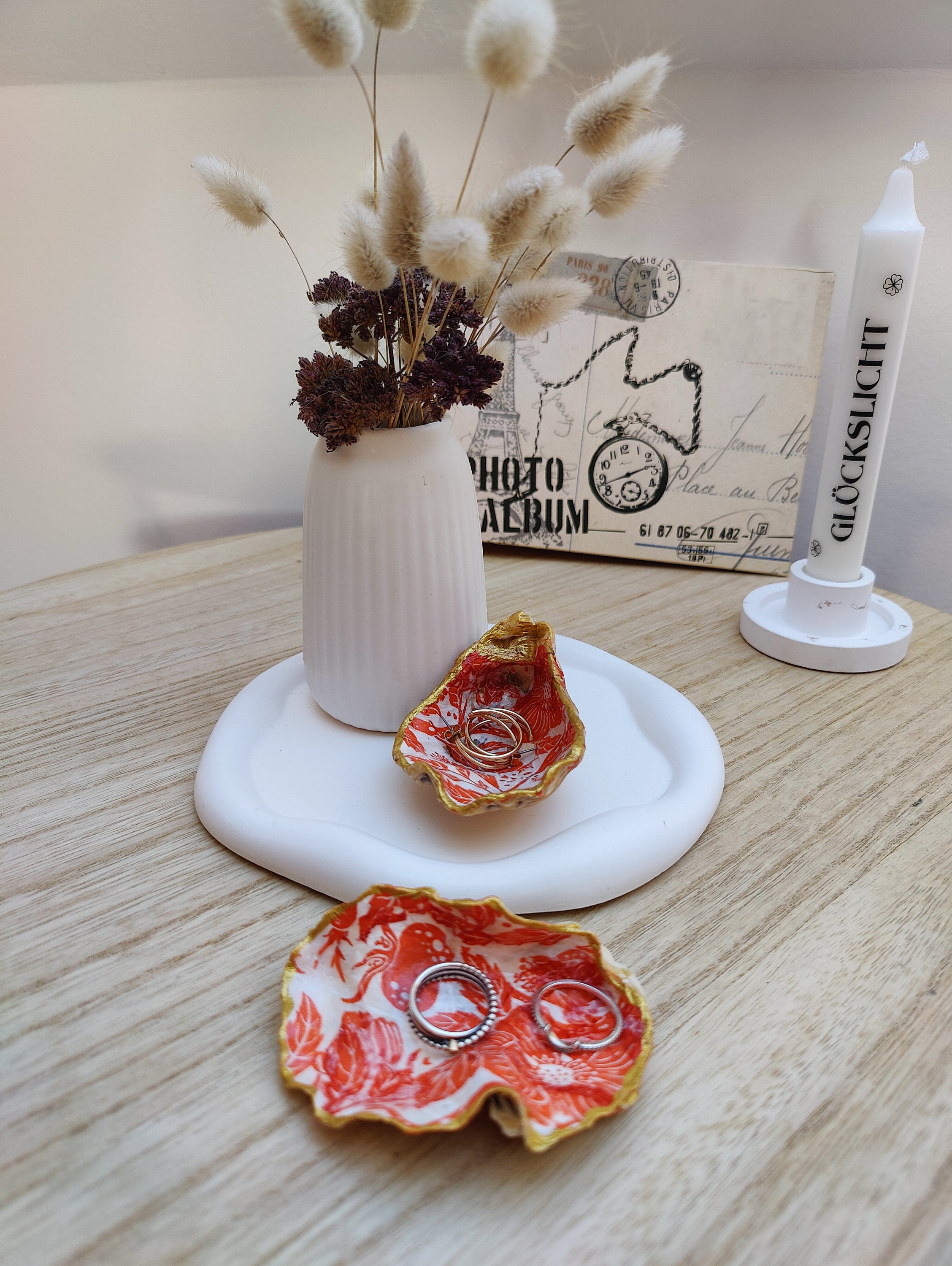 Oysters | Decoupage | Oyster Shells | Shells | Handmade Oyster Shells ...