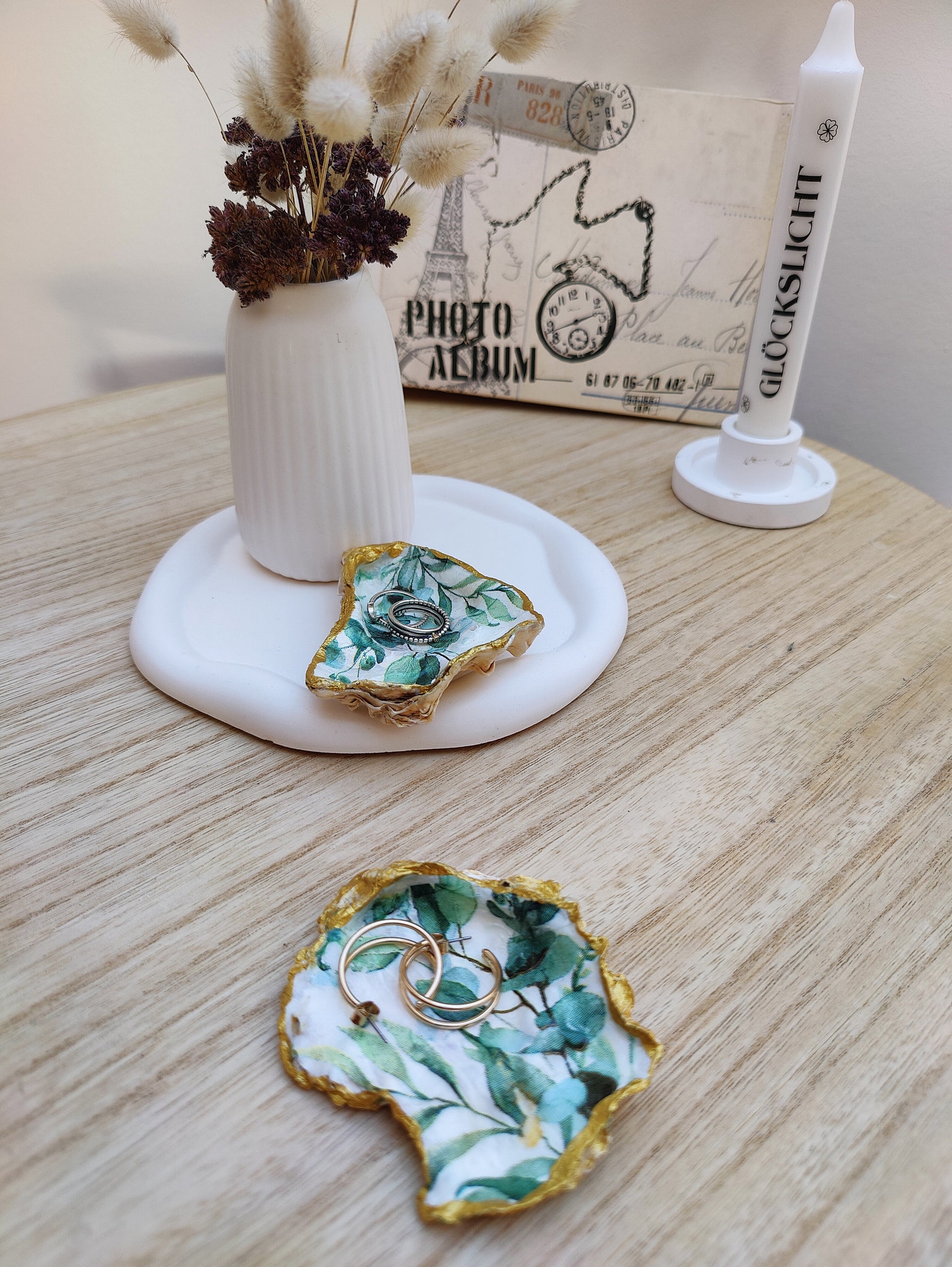Oysters | Decoupage | Oyster Shells | Shells | Handmade Oyster Shells ...