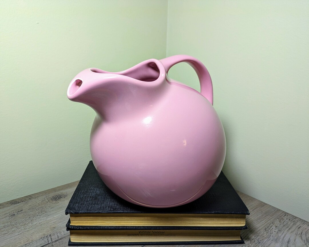 Vintage Hall Pink Pitcher, Ball #633 Made in U.S.A., 1969+ - Etsy