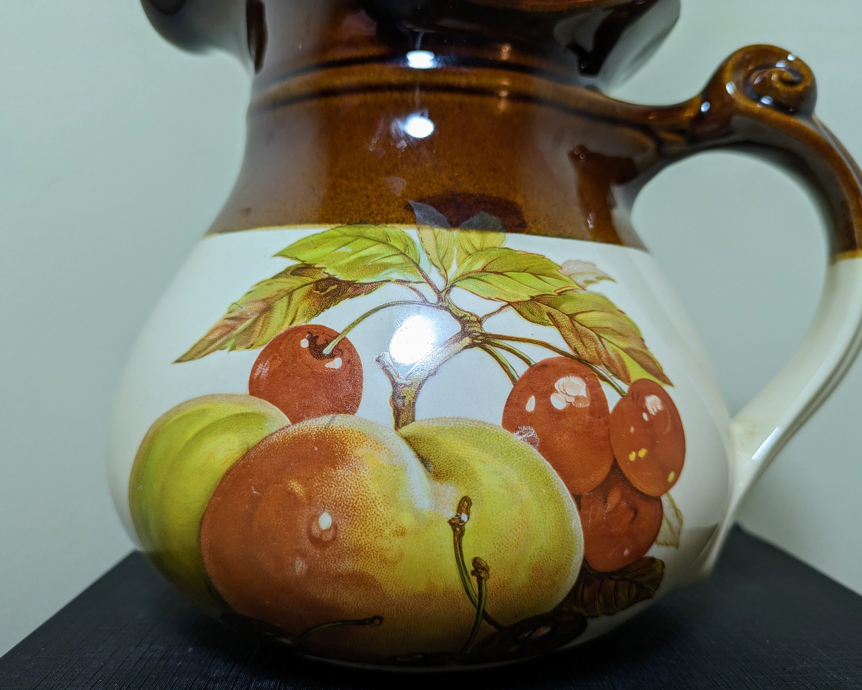 Vintage Mccoy Fruit Festival Pitchers, Large and Small, 1974 - Etsy