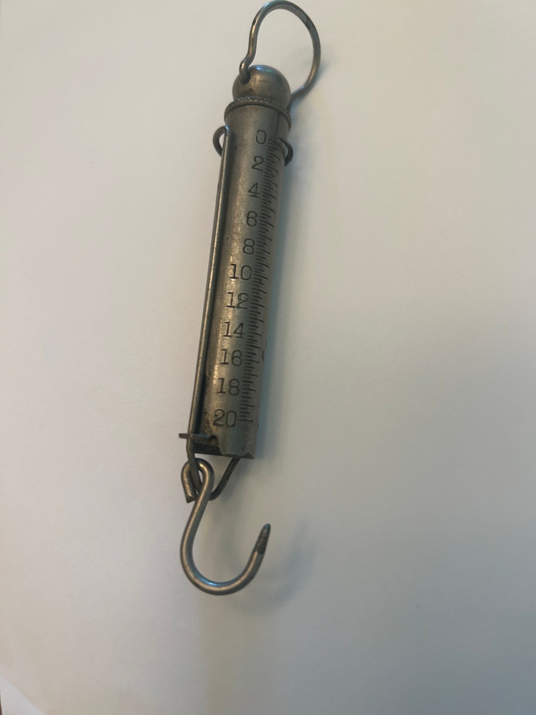 Vintage Metal Hanging Scale - Etsy