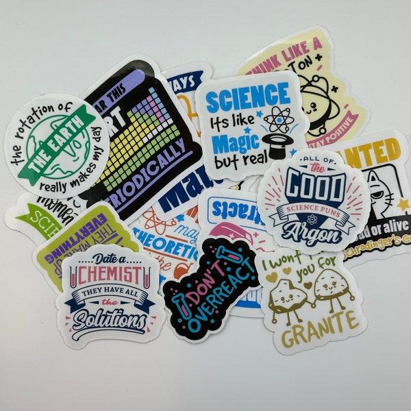 Science Sticker - Etsy
