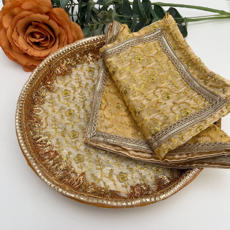 Wedding Thaals Tray - Etsy UK