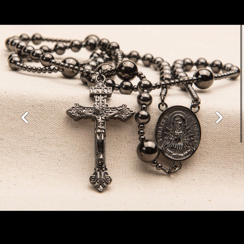 Stainless Steel Rosary - Etsy