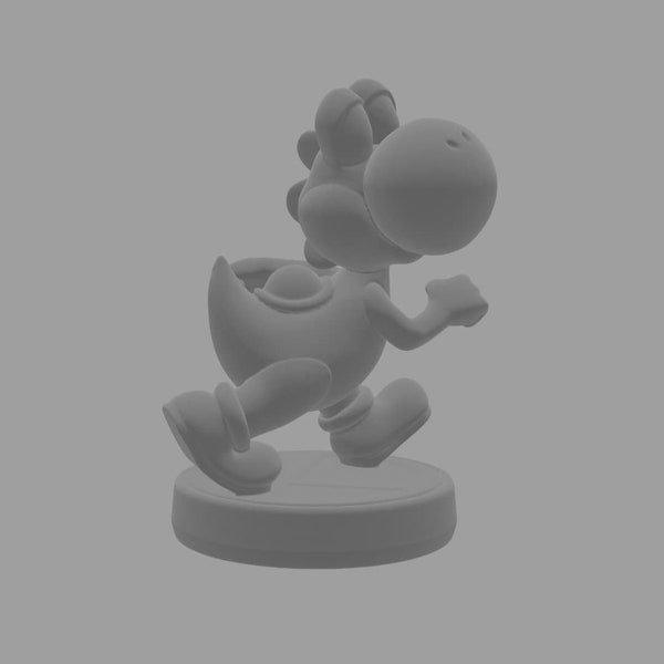 Yoshi 3d Printed Stl - Etsy