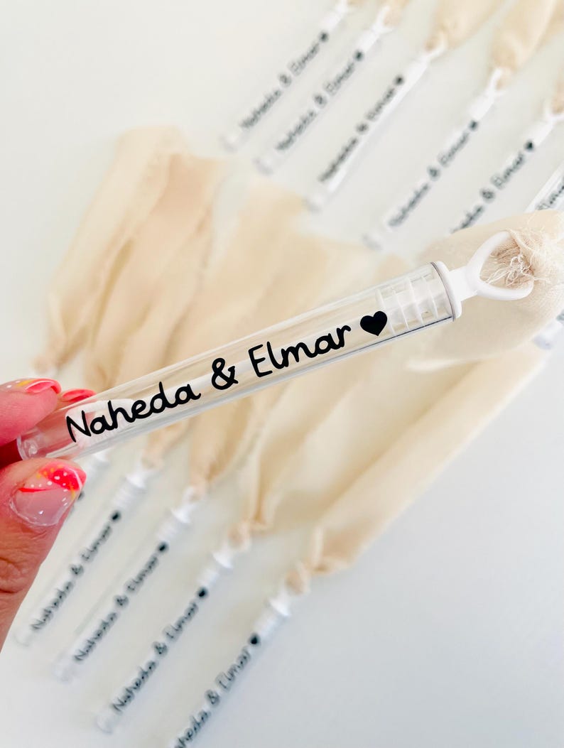 Mini Bubble Bottle | Ceremony Exit | Wedding | Guest Favor ...