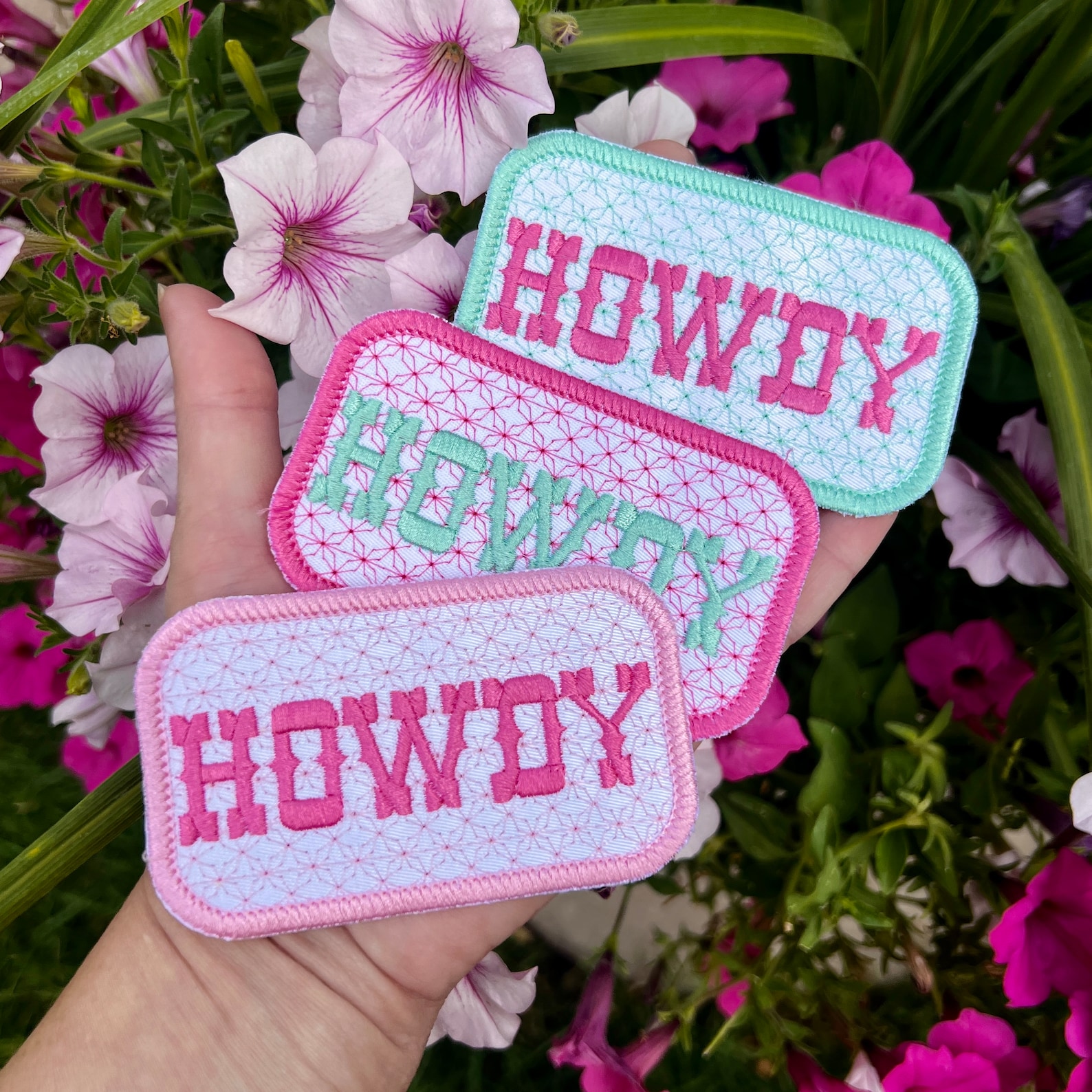 Howdy Hat Patch Embroidered / Iron on /trucker Hat Patch / Southern Gal ...