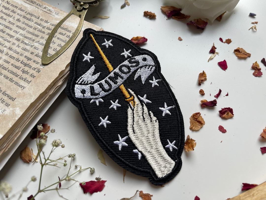 Iron-on Transfer Inspired by Harry Potter Patch Lumos - Etsy