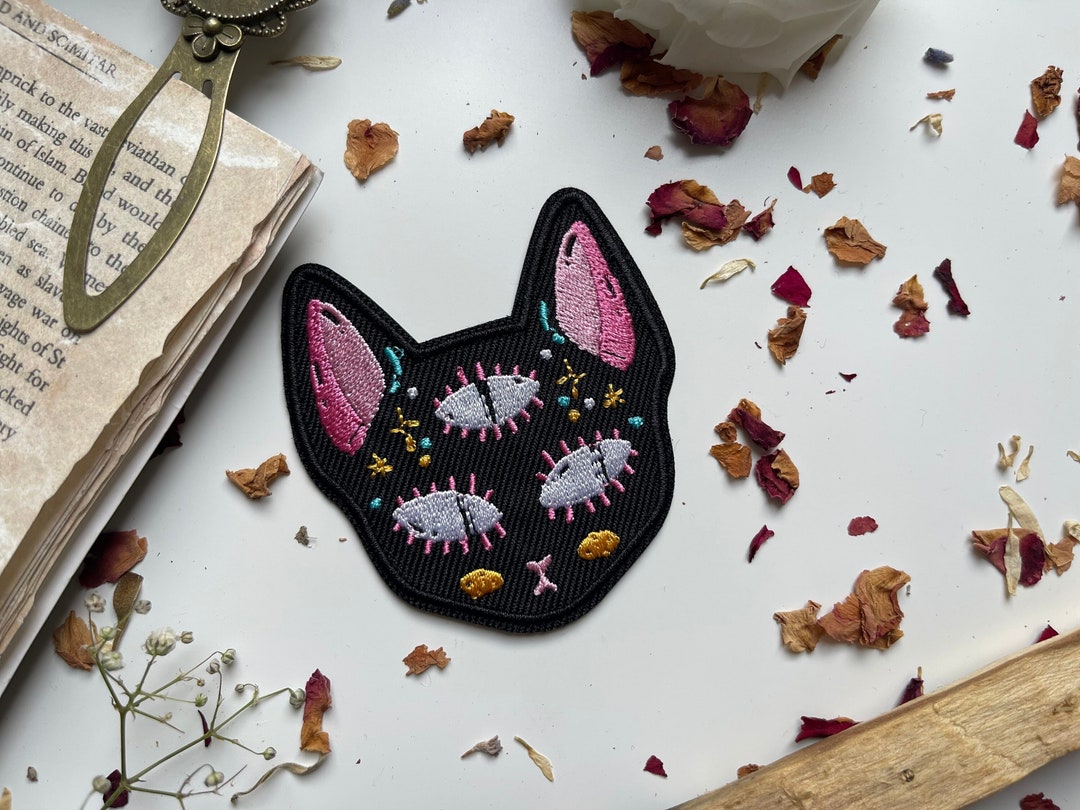 Iron-on Picture Mystical Cat Third Eye Patch - Etsy