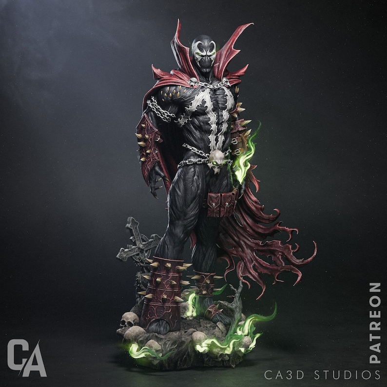 Spawn 3D Model Kit - Etsy