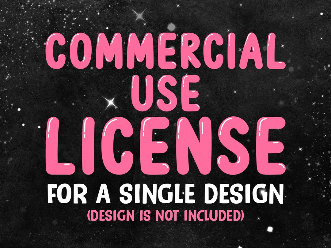 Commercial Use License for Small Businesses and Physical Products ...