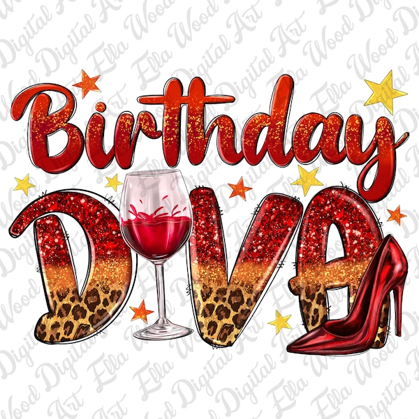 Diva Birthday - Etsy