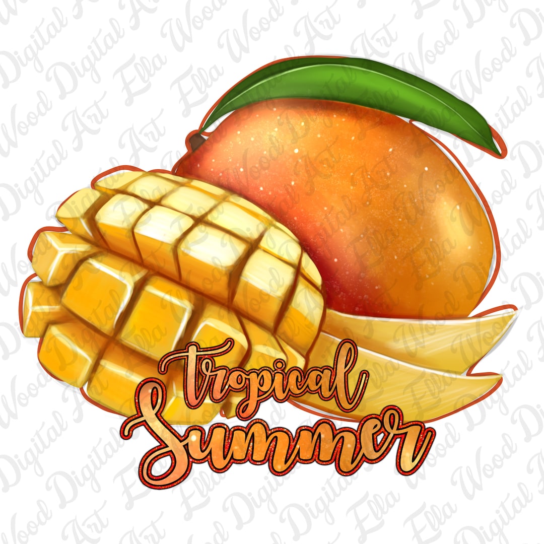 Mango Png Sublimation Design Download, Summer Vibes Png, Mango Design ...