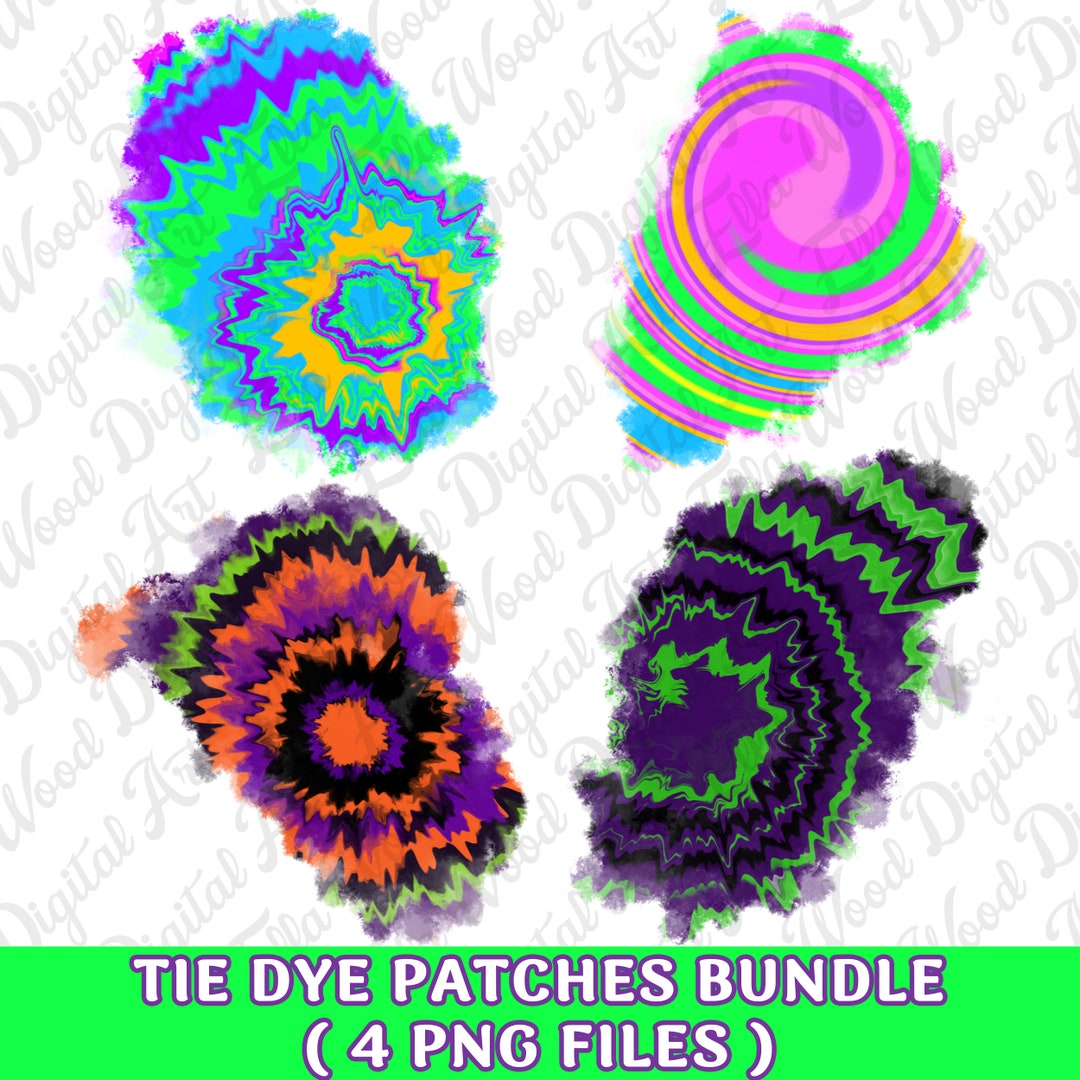 Tie Dye Patches Png Sublimation Design Download, Tie Dye Pattern Png ...