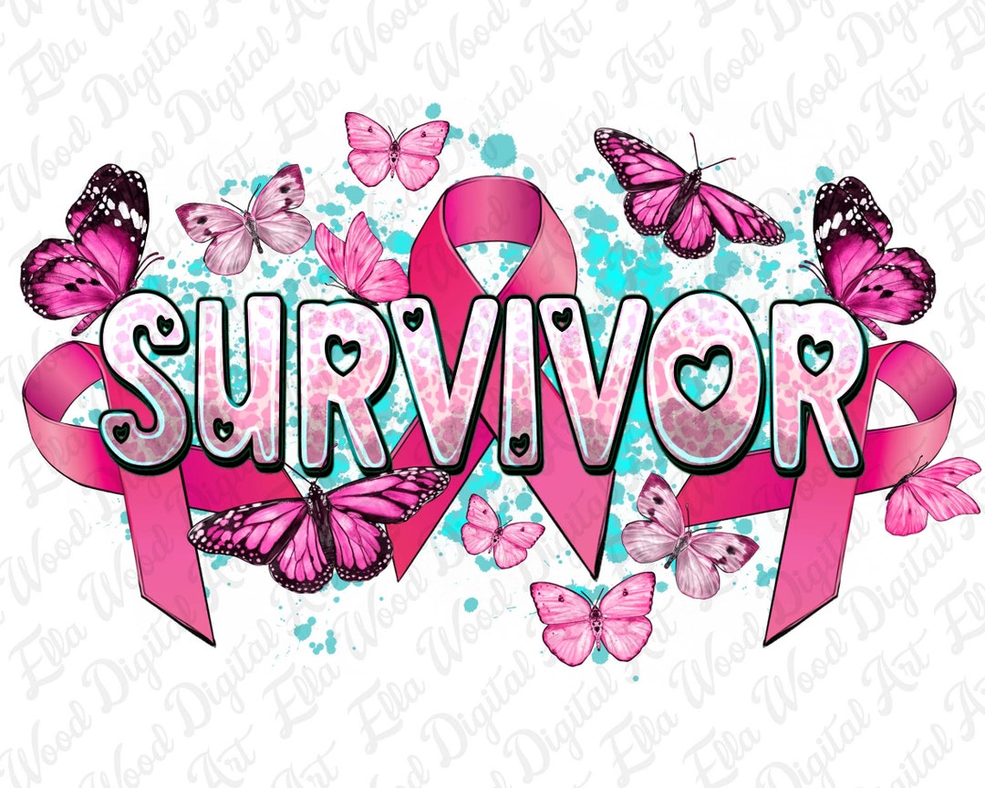 Cancer Survivor Png Sublimation Design Download, Cancer Awareness Png ...
