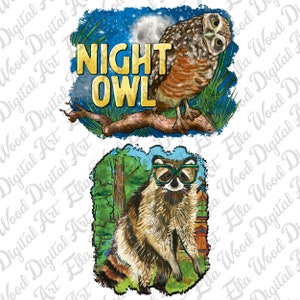 Animals Bundle Png Sublimation Design Download, Hand Drawn Animal Png ...