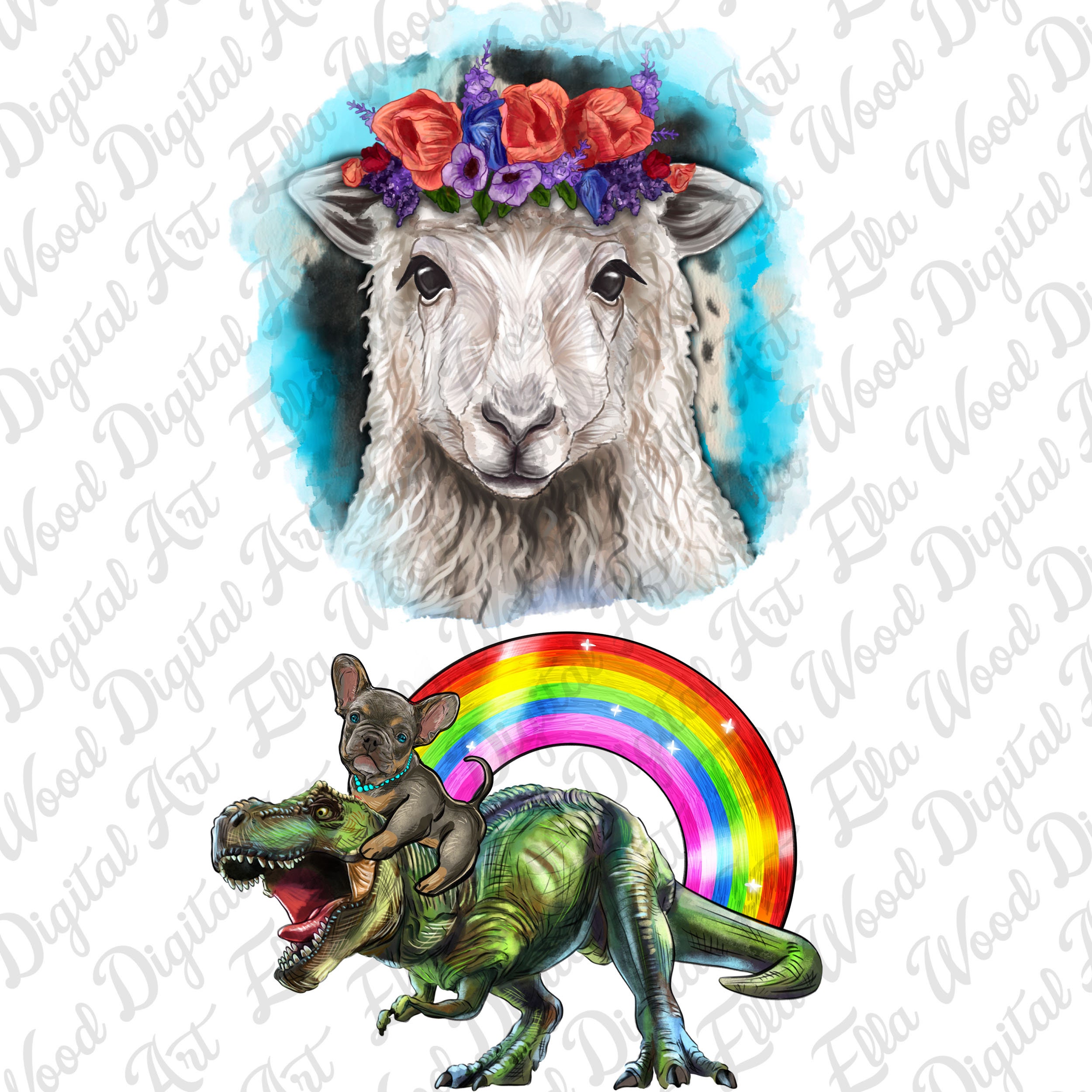 Animals Bundle V3 Png Sublimation Design Download, Hand Drawn Animal ...
