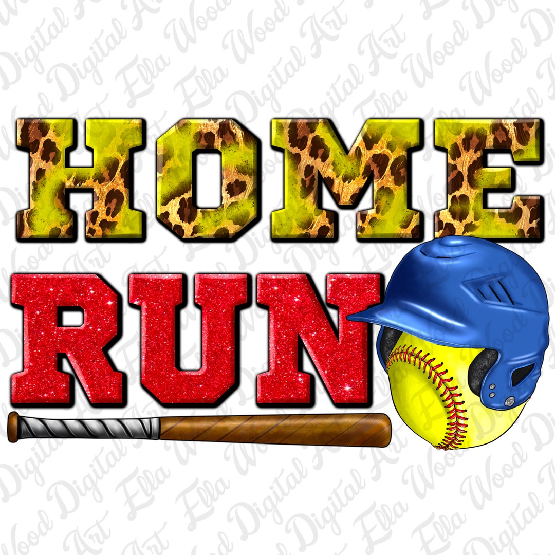Home Run Png Sublimation Design Download, Game Day Png, Softball Game ...