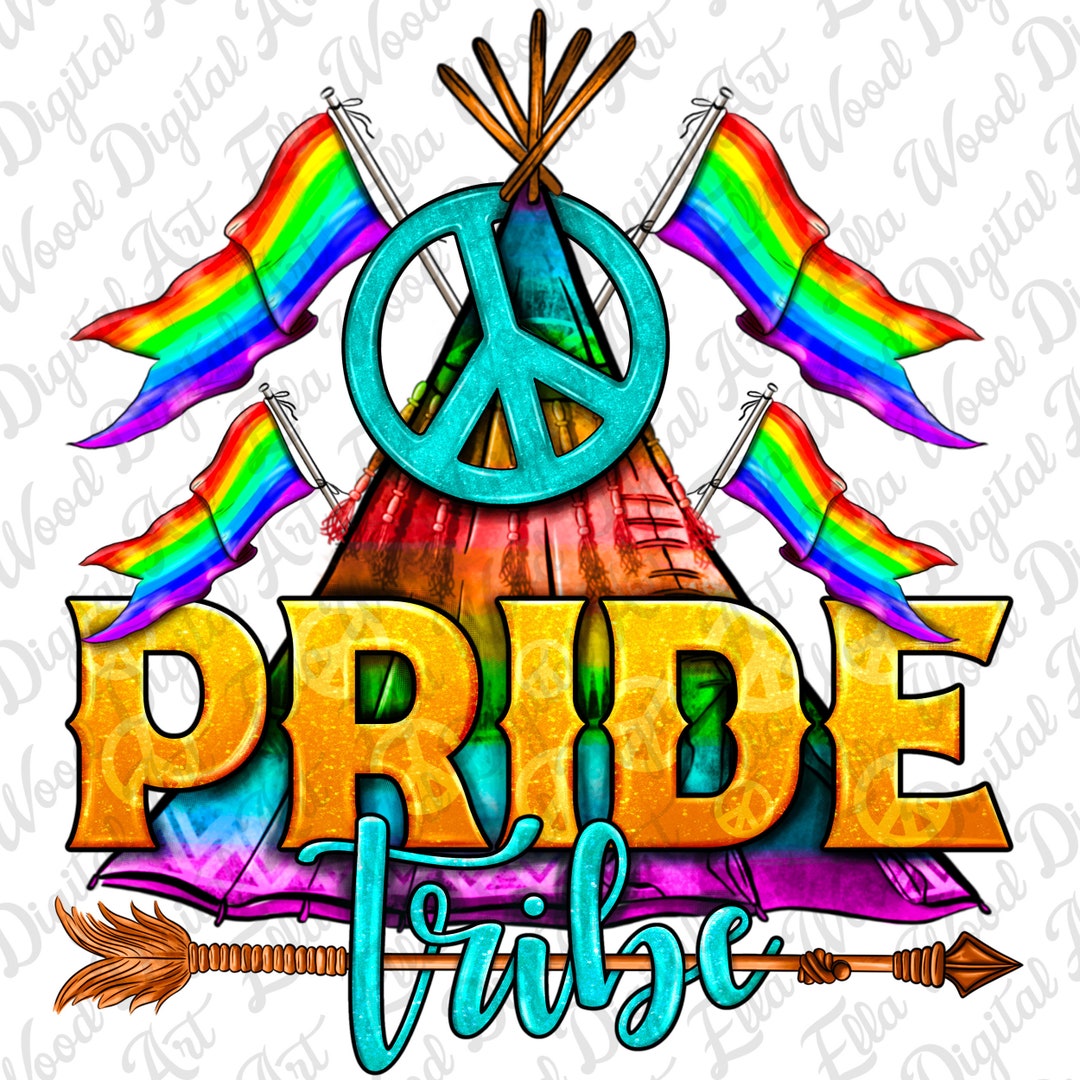 LGBTQ+ Pride Tribe Png Sublimation Design Download, Pride Png,lgbtq+ ...