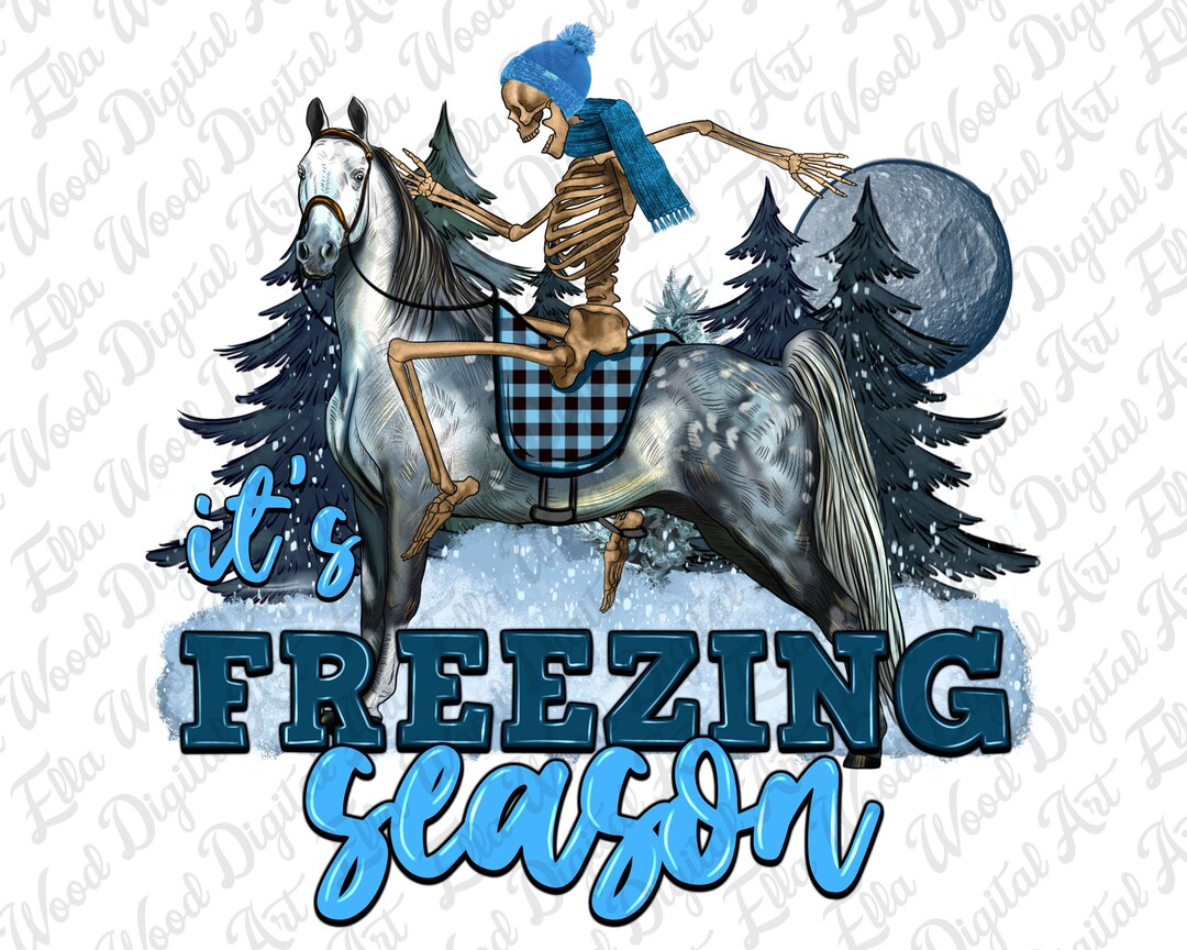 It's Freezing Season Png Sublimation Design Download, Winter Vibes Png ...