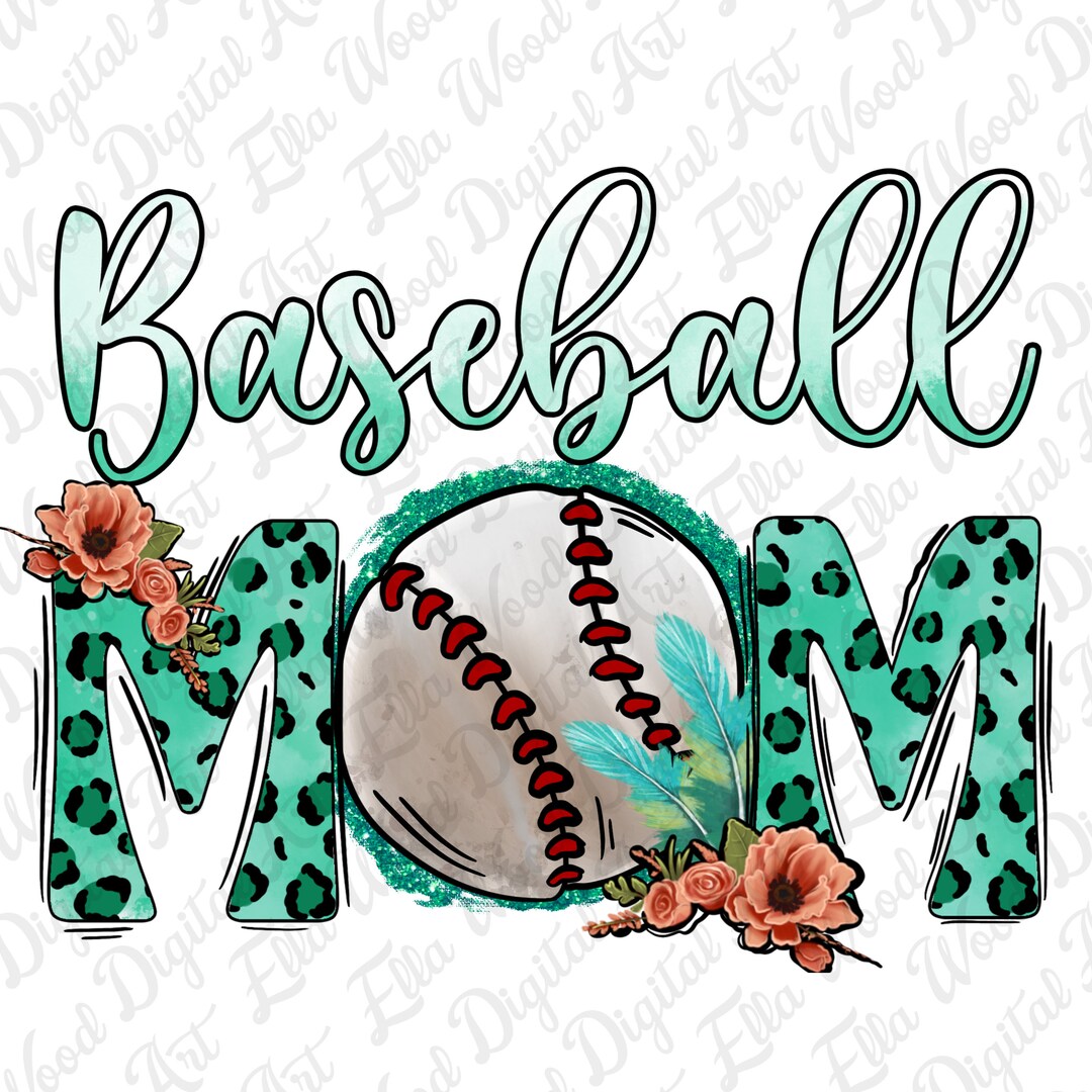 Baseball Mom Png Sublimation Design Download, Game Day Png, Baseball ...