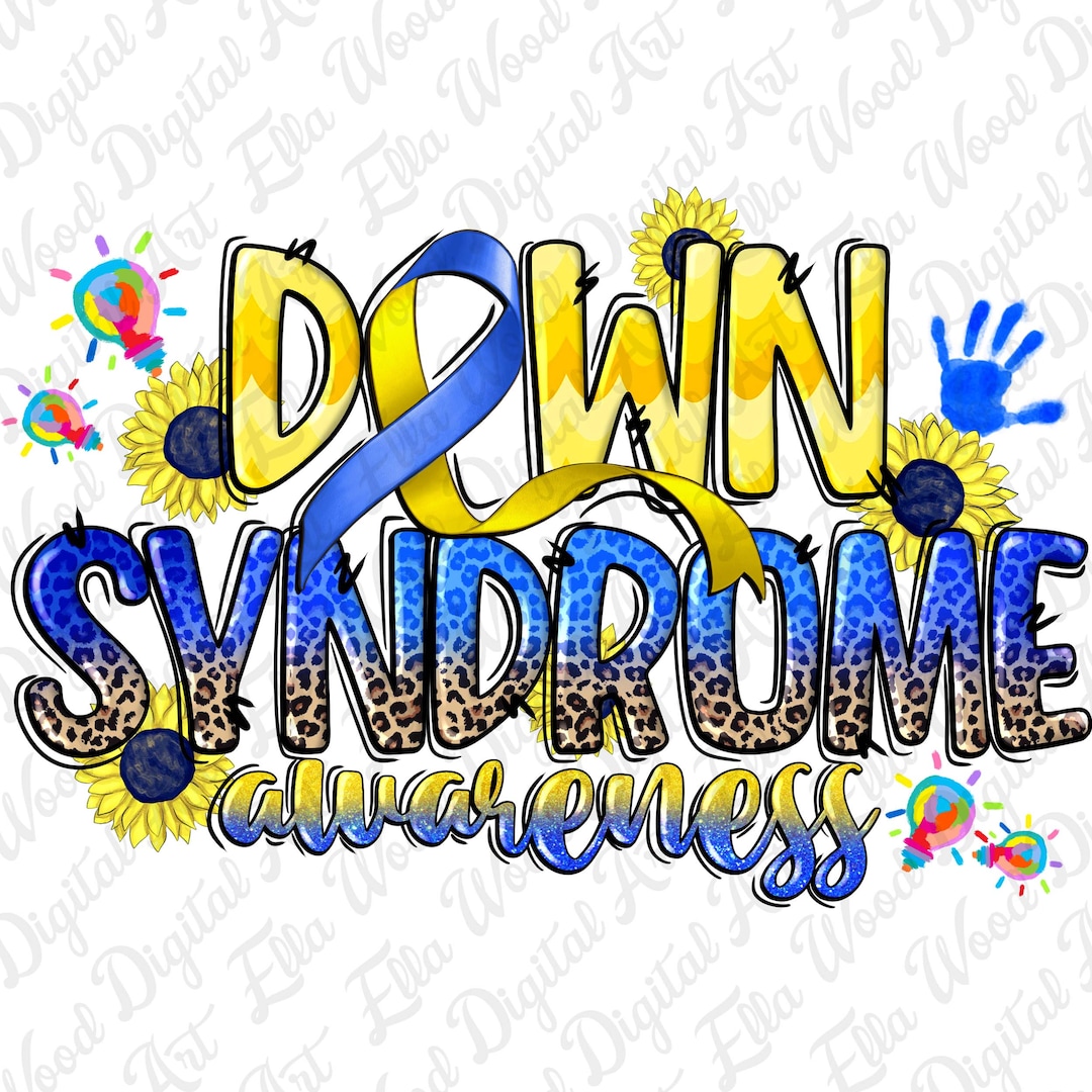 Down Syndrome Awareness Png Sublimation Design Download, Down Syndrome ...
