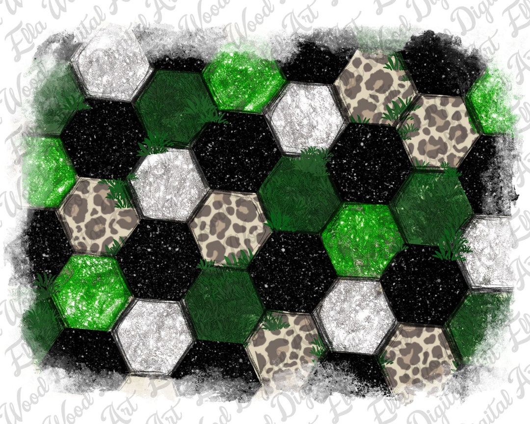 Soccer Leopard Glitter Background Png Sublimation Design Download, Game ...