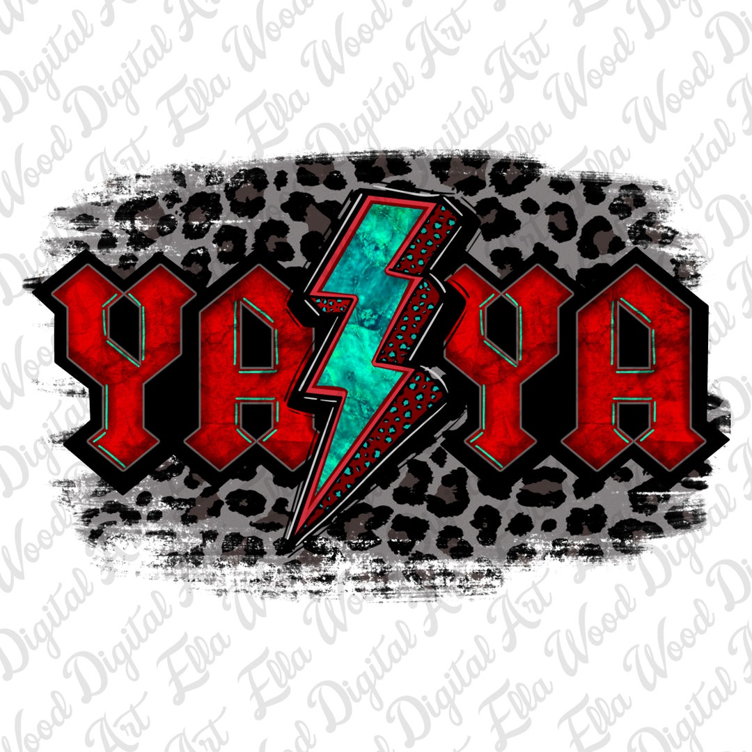 YAYA Png Sublimation Design Download, Western Yaya Png, Western ...